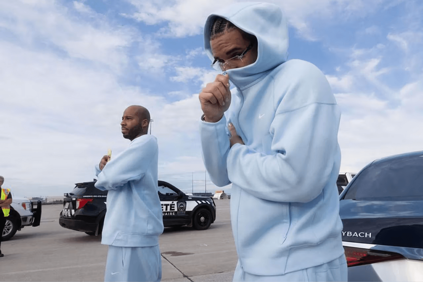 Drake Is Channeling His Inner Roadman With His NOCTA x Nike Tech Fleece ...