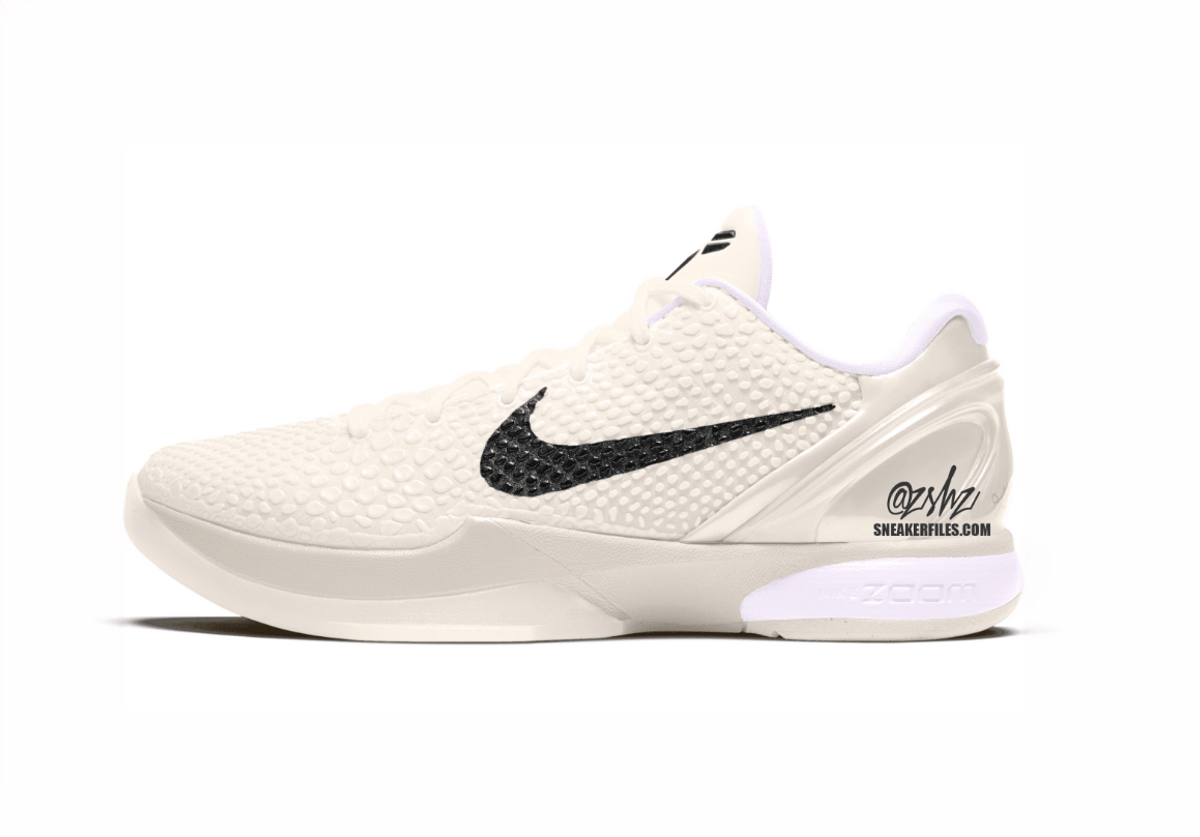 First Look At The Nike Kobe 6 Protro “Sail” - TheSiteSupply