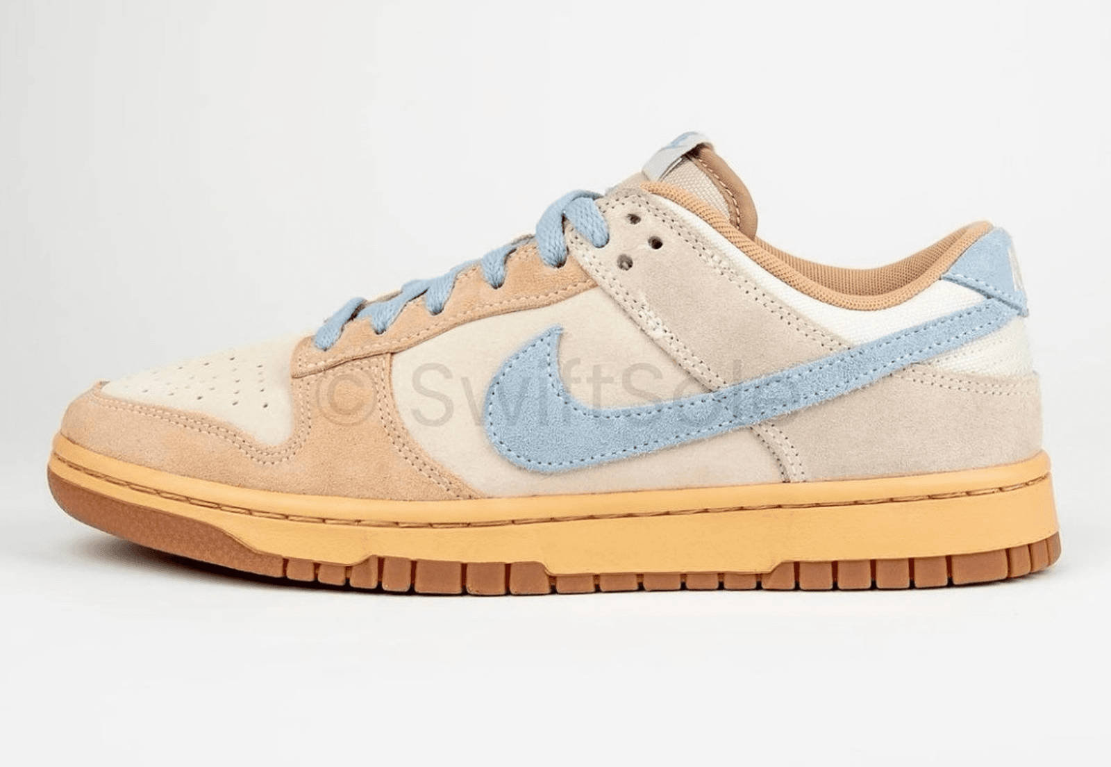 First Look At The Nike Dunk Low "Sanddrift/Armory Blue" - TheSiteSupply